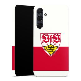 DeinDesign Galaxy A55 5G Handy Premium Case Smartphone Handyh&uuml;lle Schutzh&uuml;lle matt Vfb Stuttgart Logo Official Licensed Product Premium Case