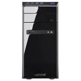 Captiva Business-PC "B4A 21V1" Computer Gr. Microsoft Windows 11 Home (64 Bit), 8 GB RAM 250 GB SSD, schwarz