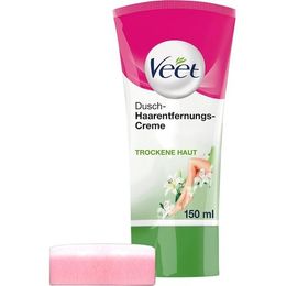 Veet Haarentfernung Cremes Trockene HautDusch-Haarentfernungs-Creme