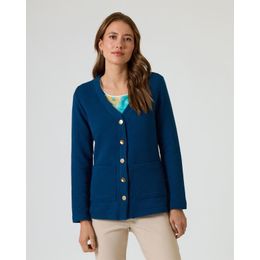 Helena Vera Long-Cardigan aus Ottoman Jersey