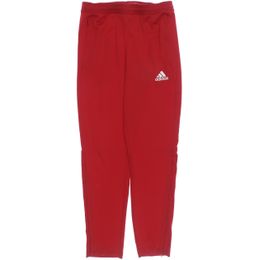 Adidas Herren Stoffhose, rot, Gr. 0