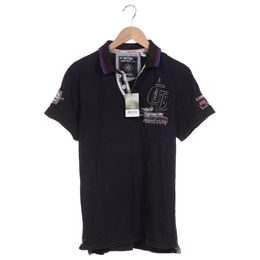 CAMP DAVID Herren Poloshirt, marineblau, Gr. 52