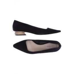 Zara Damen Ballerinas, schwarz, Gr. 37