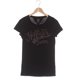 Hilfiger Denim Damen T-Shirt, schwarz, Gr. 38