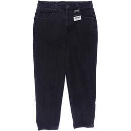 stradivarius Damen Jeans, schwarz, Gr. 40