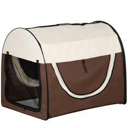 PawHut Hundebox faltbare Hundetransportbox Haustierrucksack 97 x 71 x 76 cm