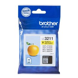 Original Brother DCP-J 572 DW (LC-3211Y) Druckerpatrone Gelb