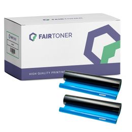 FairToner Kompatibel für Brother PC-94RF Thermo-Transfer-Rolle Schwarz