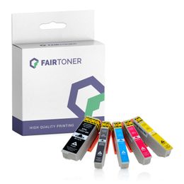 FairToner 5er Multipack Set Kompatibel f&uuml;r Epson Expression Premium XP-640 (33XL) Druckerpatronen