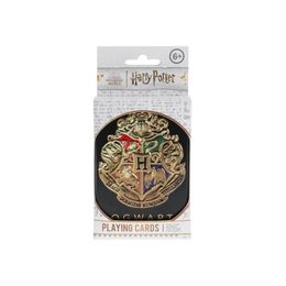 Paladone Hogwarts Playing Cards in a Tin Black