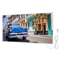 Bringer® Bild Infrarotheizung mit Rahmen - Havanna, Kuba - 800 / mit Smart Thermostat und App