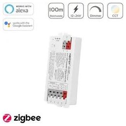 MiBoxer Zigbee 3.0 + 2.4GHz CCT LED Controller 2 in 1 Einfarbig / Dual White 12/...