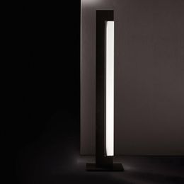 NEMO Ara Stehlampe dim-to-warm anthrazit/aluminium