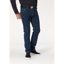 Stretch-Jeans Pioneer Authentic Jeans "Rando" Gr. 42, Länge 32, grau (stone) Herren Jeans Megaflex