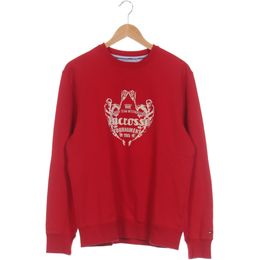 Tommy Hilfiger Herren Sweatshirt, rot, Gr. 48