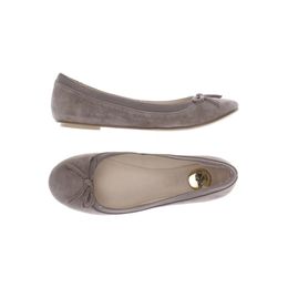 Buffalo London Damen Ballerinas, braun, Gr. 36