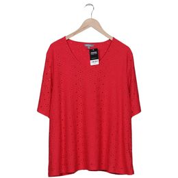 Ulla Popken Damen T-Shirt, rot, Gr. 50