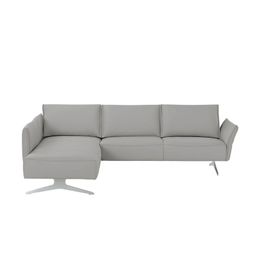 Koinor Ecksofa Vineto ¦ silber ¦ Maße (cm): B: 272 H: 83 T: 207