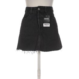 Bershka Damen Rock, schwarz, Gr. 34