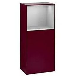 Villeroy & Boch Villeroy und Boch Finion Seitenschrank G530GJHB 41,8cm, rechts, Ladestation, Emotion, Regal Grey Matt Lacquer, Peony Matt