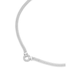 Collier Lady Halsketten Gr. 45, Silber 925 (Sterlingsilber), L: 45cm, silberfarben (silber 925) Damen