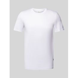 s.Oliver BLACK LABEL Regular Fit T-Shirt aus reiner Baumwolle