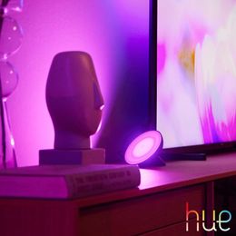 Philips Hue Bloom LED RGB Tischleuchte mit Dimmer, 8718699771126,