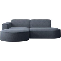 Kaiser Ecksofa, Sofa l form, Couch l form modena l studio stoff Neve Blau Links