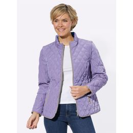 WITT Damen 2-in-1-Jacke mit Rautensteppung, lavendel, Gr&ouml;&szlig;e 40