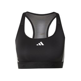 adidas Performance Sport-BH 'PWR MS HYGLM' Damen Größe XXL schwarz / weiß
