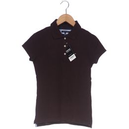 Tommy Hilfiger Damen Poloshirt, braun, Gr. 36