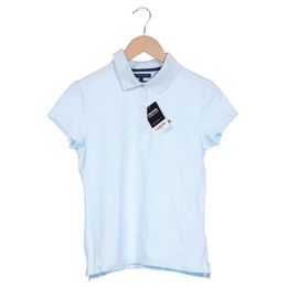 Tommy Hilfiger Damen Poloshirt, hellblau, Gr. 42