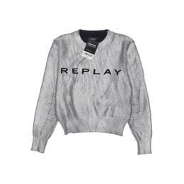 Replay Damen Pullover, silber, Gr. 152