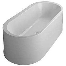 Vitra Istanbul Badewanne 53000001000 190 x 90 cm, freistehend, oval, weiß