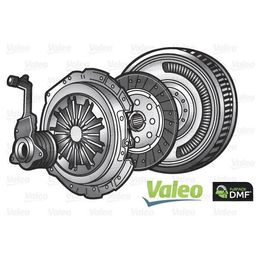 Valeo Kupplungssatz FULLPACK DMF (CSC) mit Zweimassenschwungrad für PEUGEOT FIAT CITROËN VAUXHALL OPEL DS 9808378880 9841562380 9818310480 837431