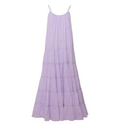 Maxikleid NASSAU BEACH "NB231049" Gr. 52 (L), US-Größen, lila (lilac) Damen Kleider