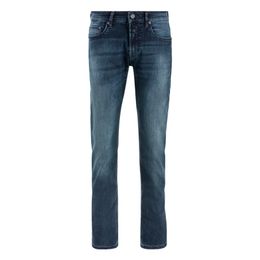 5-Pocket-Jeans MAC "Greg" Gr. 31, Länge 32, blau (blue od black) Herren Jeans