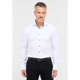 Langarmhemd Eterna "SLIM FIT" Gr. 38, Normalgrößen, weiß Herren Hemden