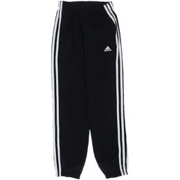 Adidas Herren Stoffhose, schwarz, Gr. 140