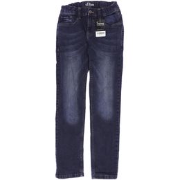 s.Oliver Herren Jeans, marineblau, Gr. 152