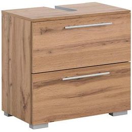 MÖBELPARTNER MÖBELPARTNER Waschbeckenunterschrank Carlos 148595 eiche landhaus 60,2 x 35,0 x 59,1 cm