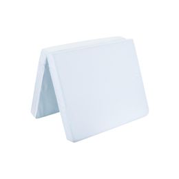 Kikkaboo Mini Babybett-Faltmatratze Dream Big 80 x 45 x 5 cm, Bezug abnehmbar blau