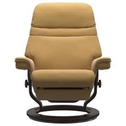 Relaxsessel stressless "Sunrise" Sessel Gr. Material Bezug, Material Gestell, Ausführung / Funktion, Maße, gelb (honey) elektrisch verstellbar, optional 2-motorisch, Größe M & L