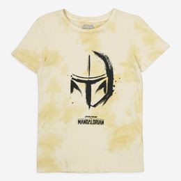 TK Maxx Gelbes The Mandalorian T-Shirt mit Tie-Dye-Muster