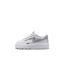 Nike Force 1 Low EasyOn Schuh für Babys und Kleinkinder - Weiß