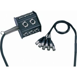 Adam Hall Multicore 8xXLR, 15m, Stagebox