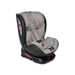 Lorelli i-Size Kindersitz Nebula (40-150cm) Isofix, 360&deg; drehbar, verstellbar grau