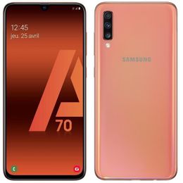 Samsung Galaxy A70 128GB - Koralle - Ohne Vertrag - Dual-SIM