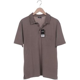 Ragman Herren Poloshirt, braun, Gr. 54