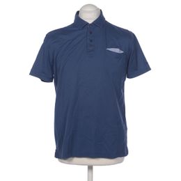 Lagerfeld Herren Poloshirt, blau, Gr. 52